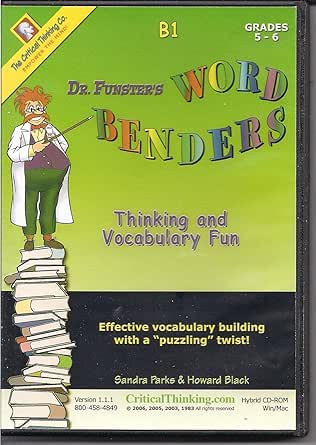 Amazon.com: Dr. Funster's Word Benders B1 : Toys & Games