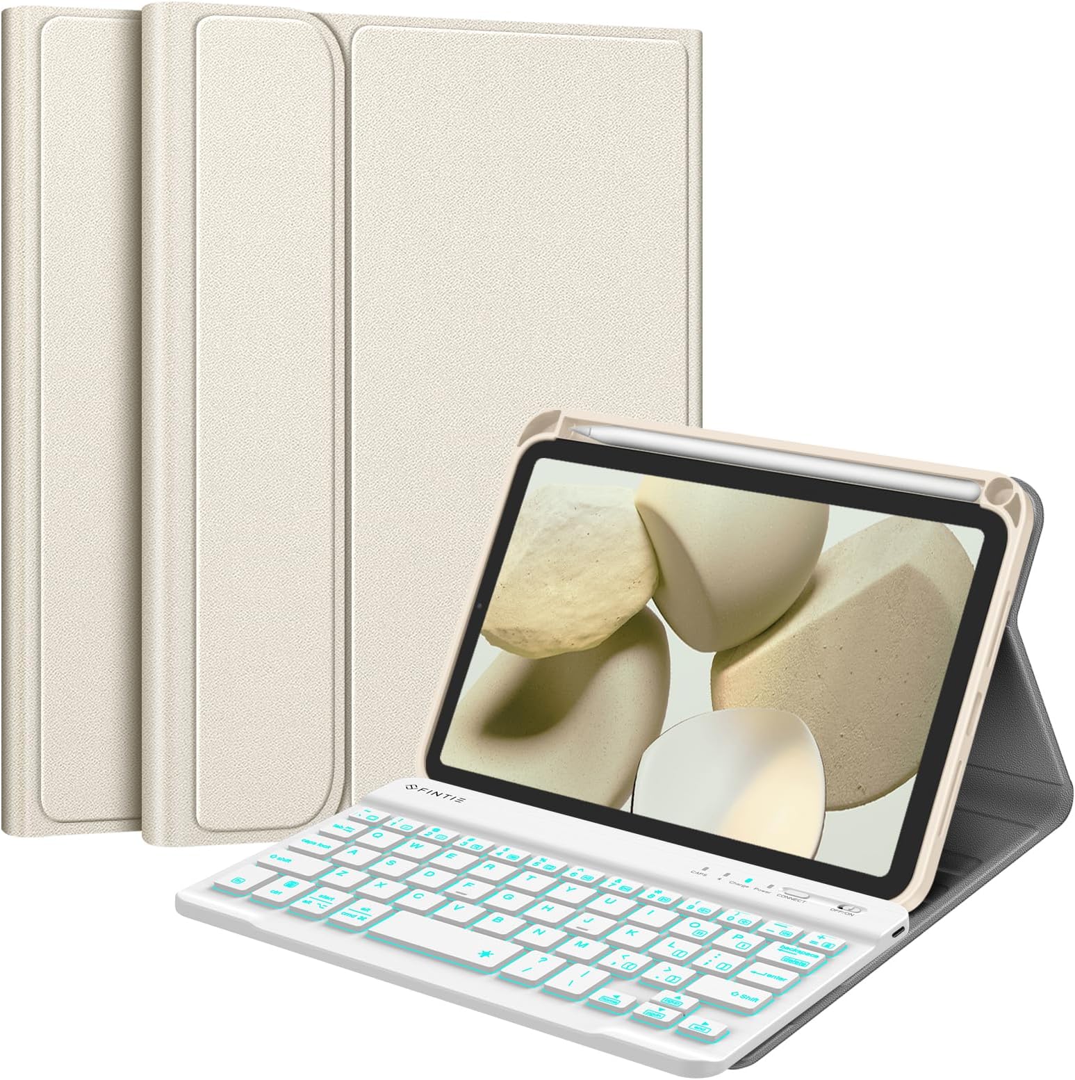 Amazon.com: Fintie Keyboard Case for iPad Mini 4 - SlimShell ...