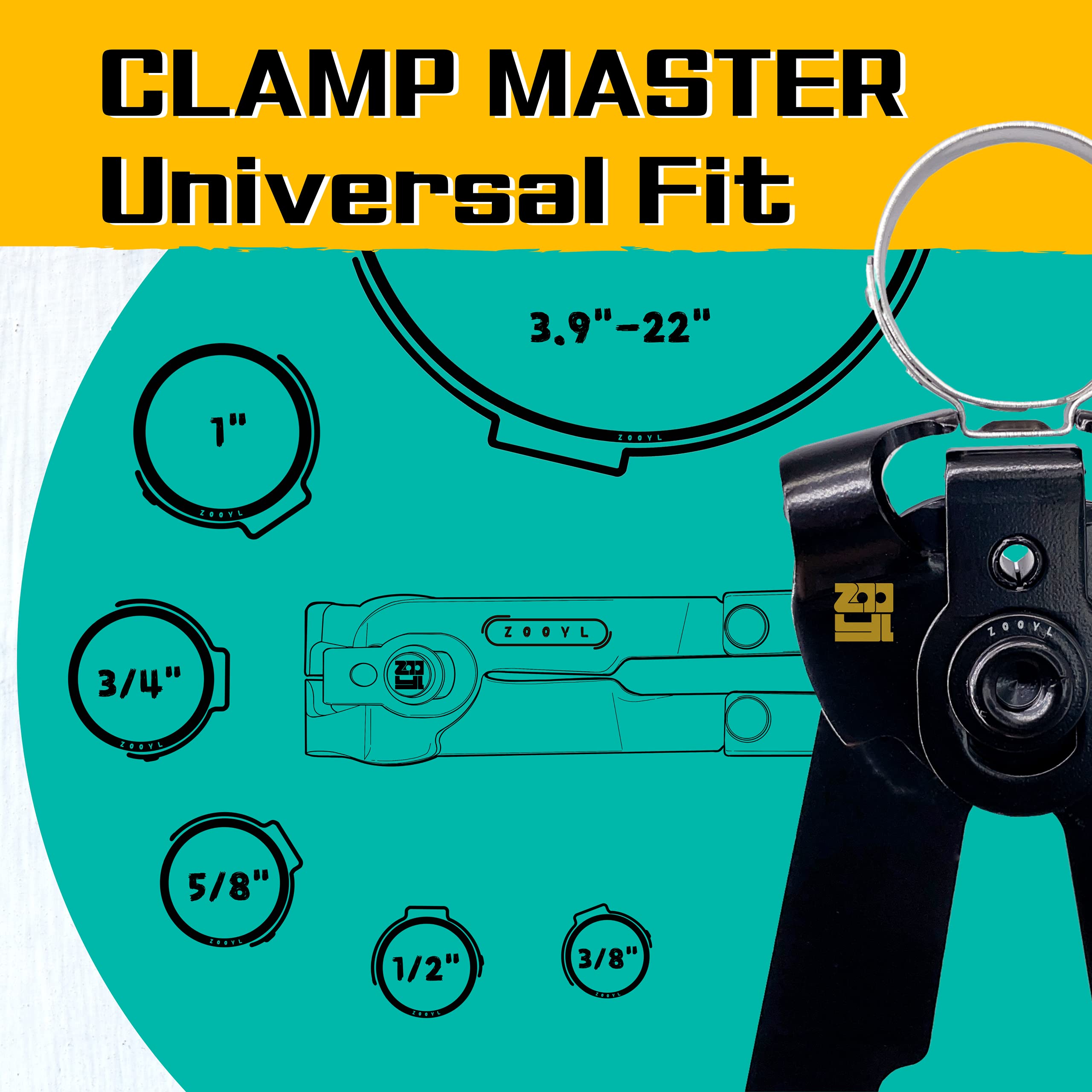 Snapklik.com : CV Boot Clamp Pliers Stainless Steel PEX Crimping Tool ...