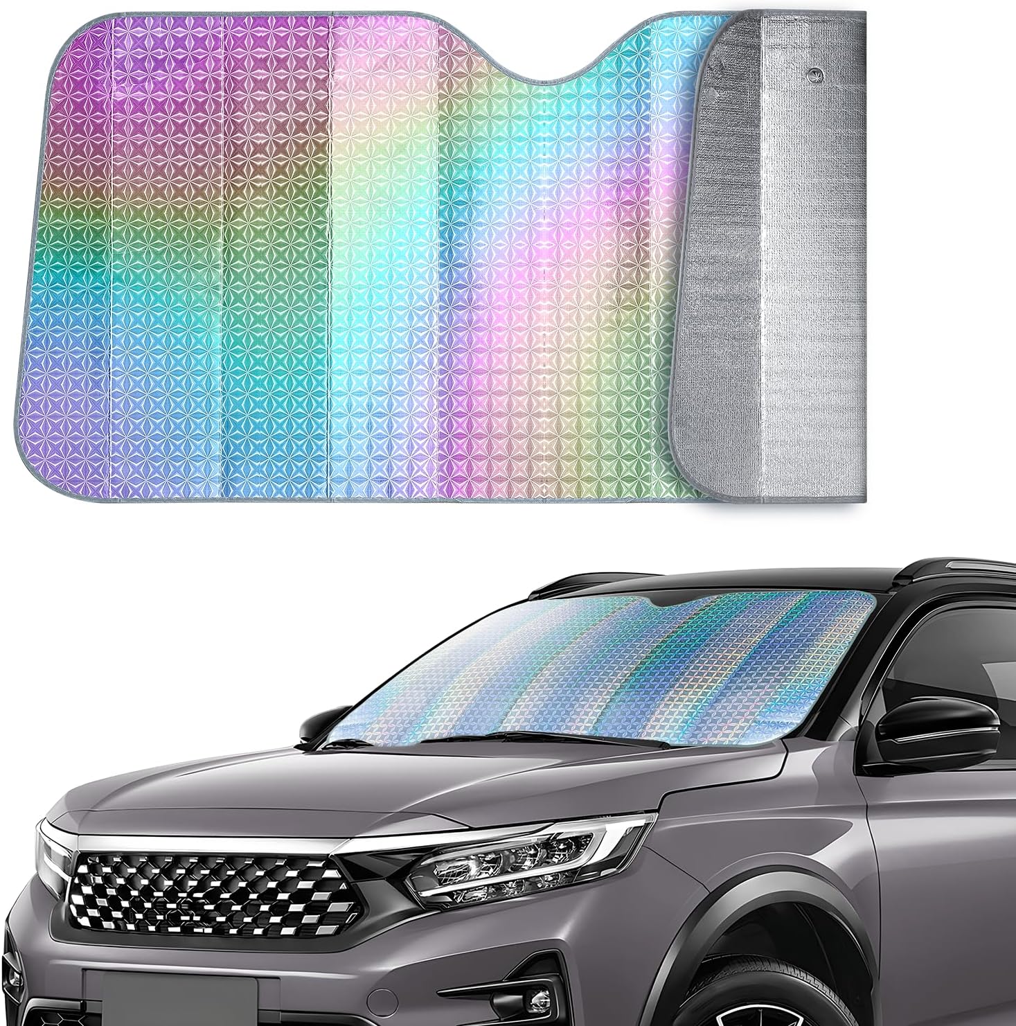 TDOO Car Sun Shade,for Car Front Windshield, Car Umbrella Sun Shade ...