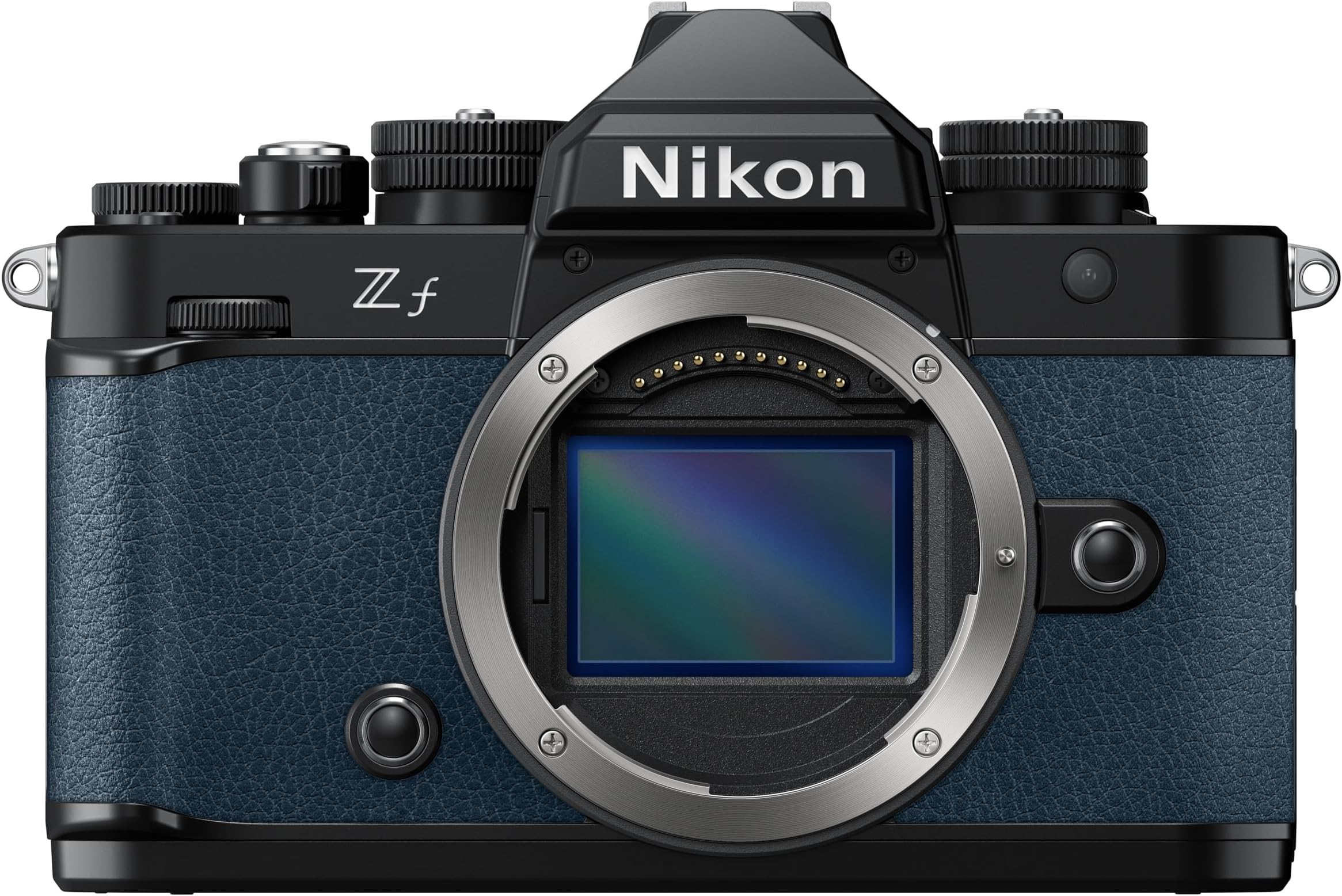 Amazon.com : Nikon Z f FX-Format Mirrorless Camera Body – Indigo Blue ...