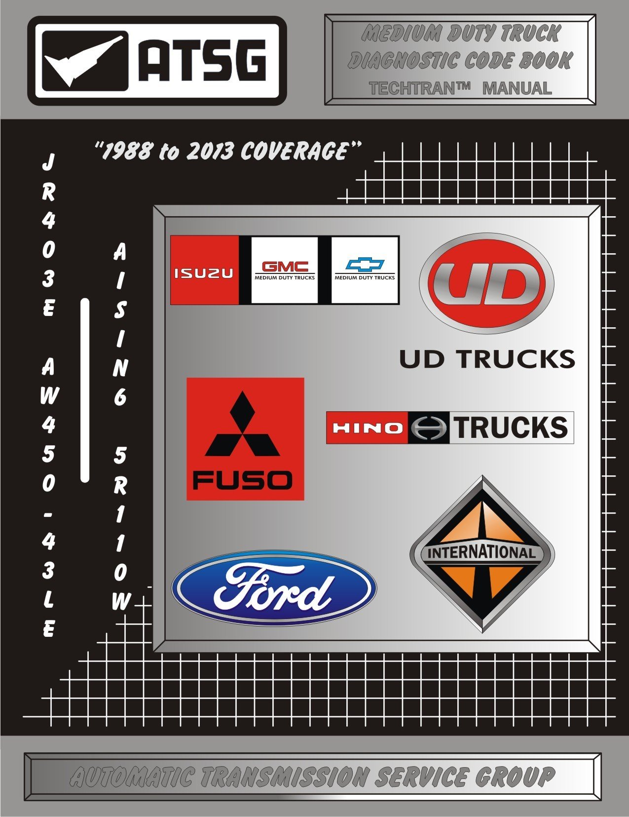 Snapklik.com : ATSG NPR-Fuso-UD Code Book Transmission Repair Manual