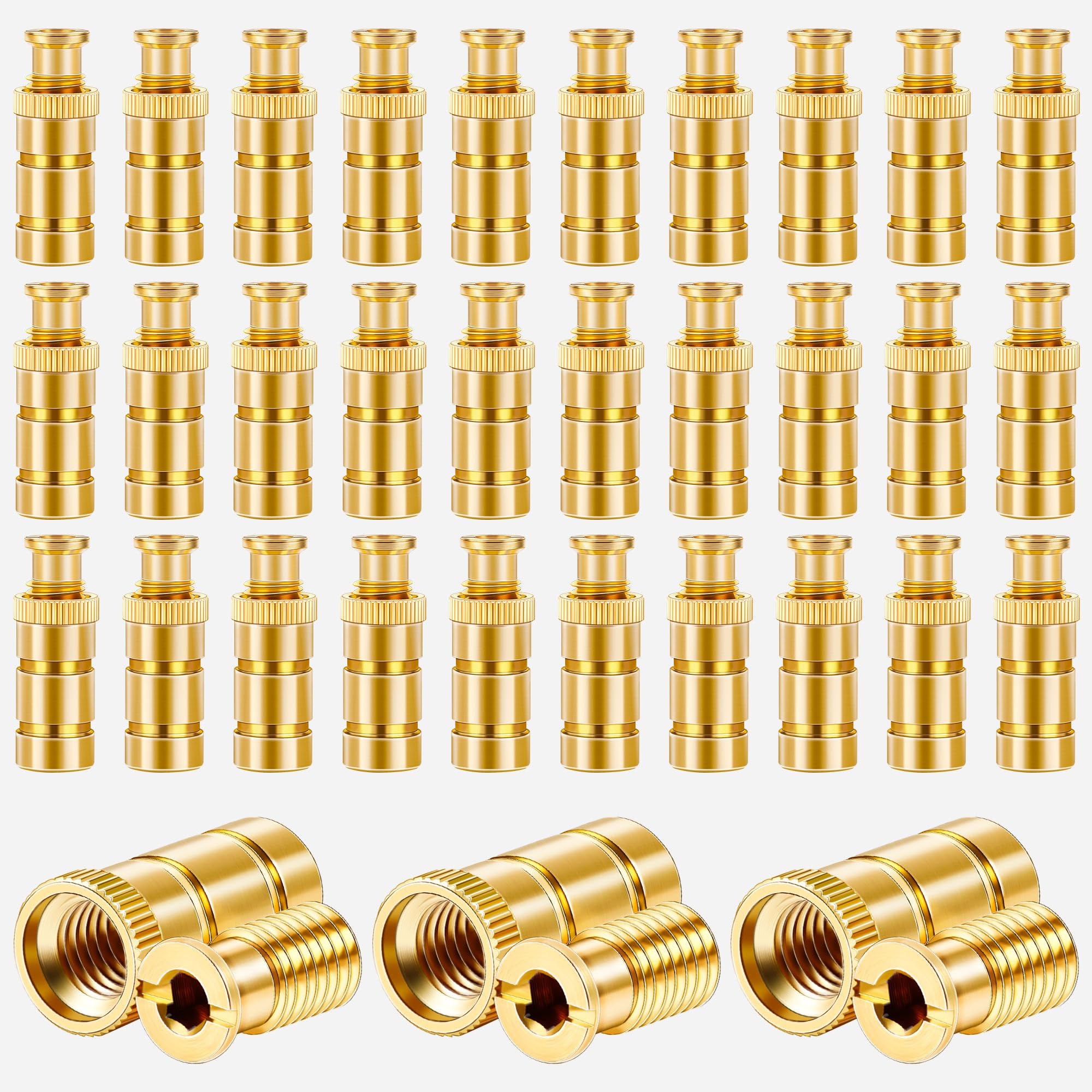 Amazon.com : Zonon Brass Pool Cover Anchors Heavy Duty Pool Safety ...