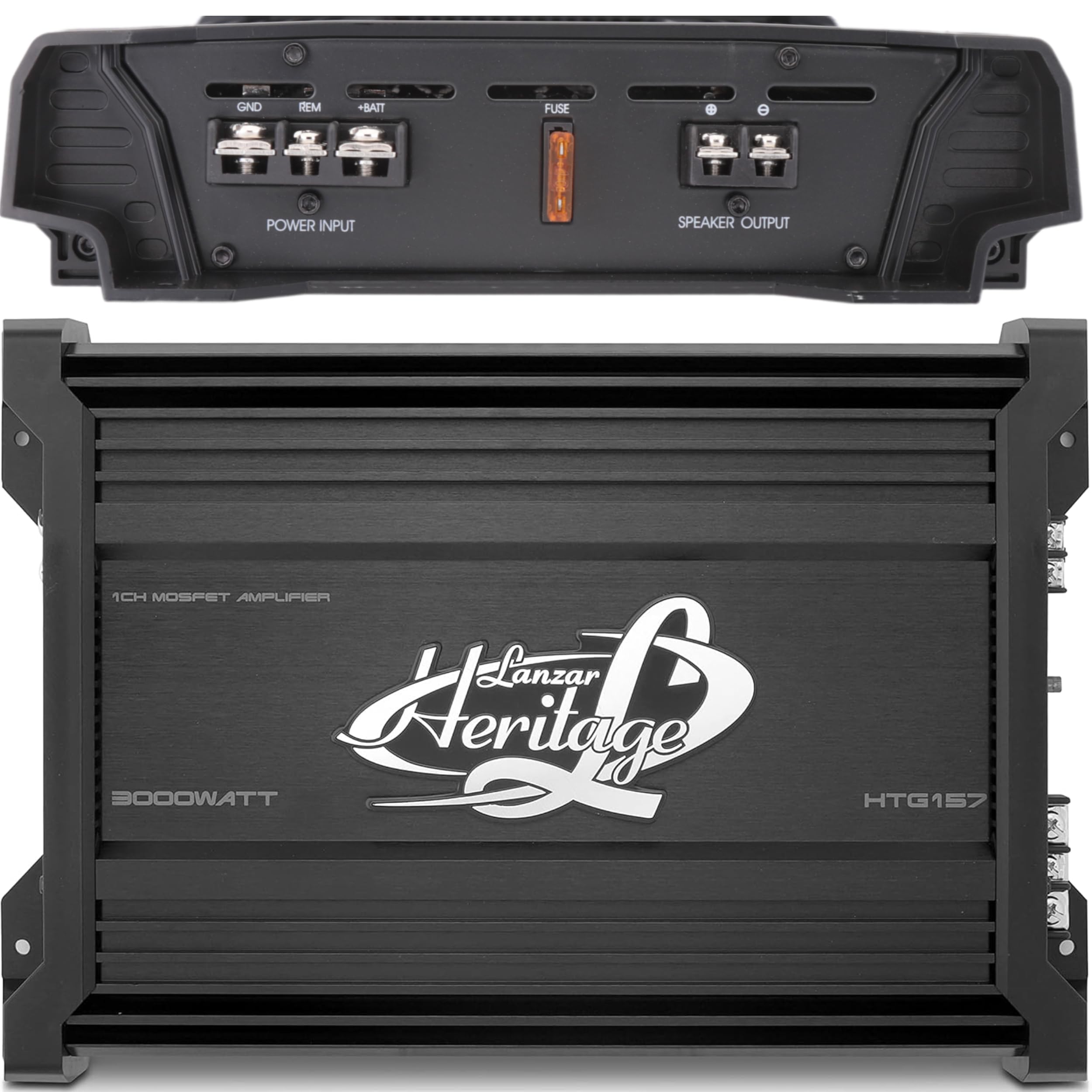 Lanzar Amplifier Car Audio, Amplifier Monoblock, 1 Channel, 3,000 Watt ...