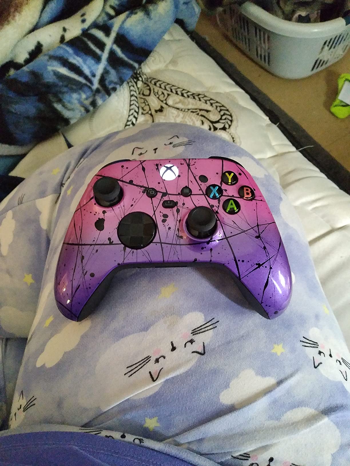 $17/mo - Finance Hand Airbrushed Fade Custom Controller Compatible with ...