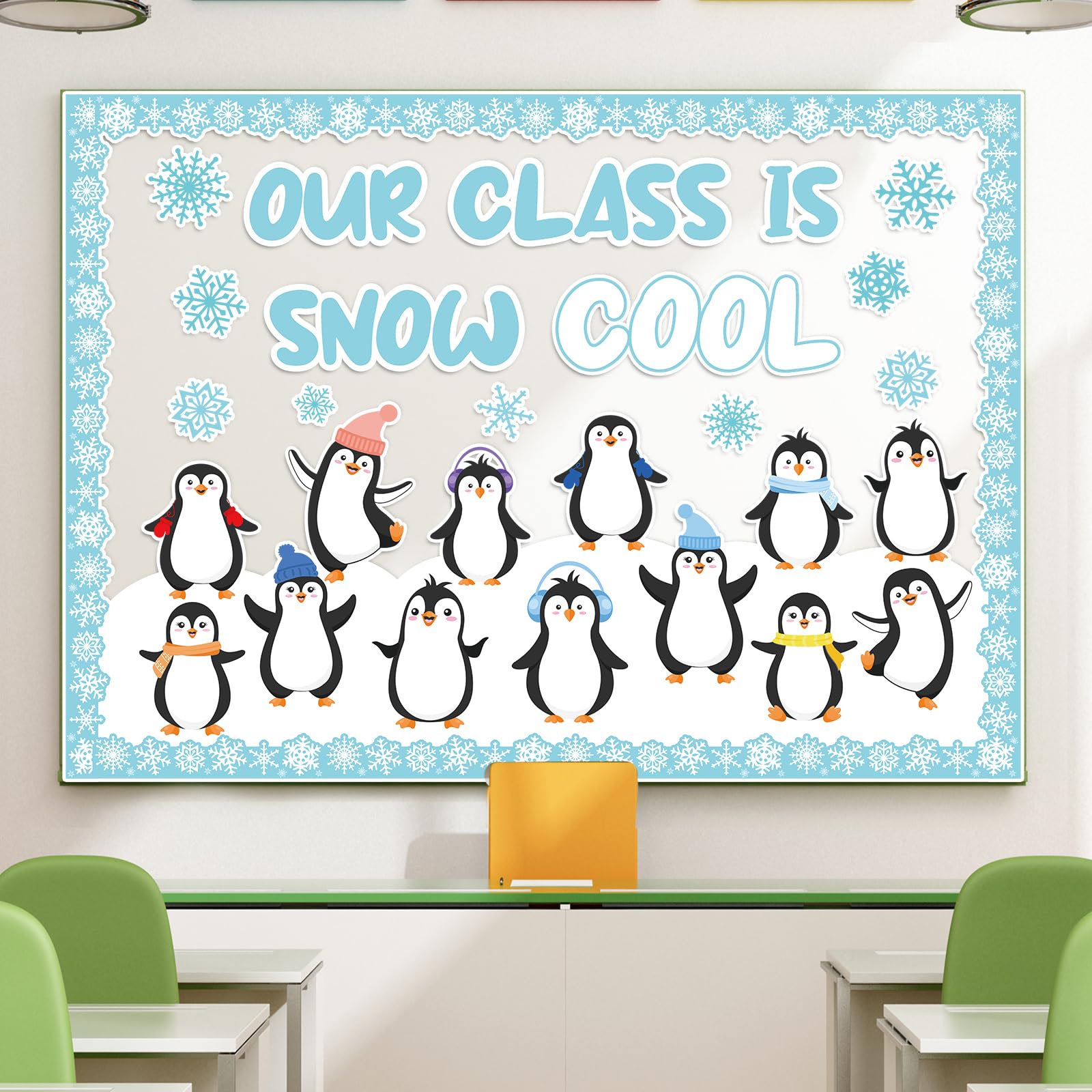 Snapklik.com : Winter Bulletin Board Decoration Set Winter Holiday ...