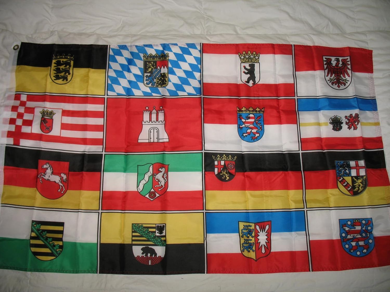 Amazon.com : 3x5 Germany Flag with 16 German State Flags Event Banner ...