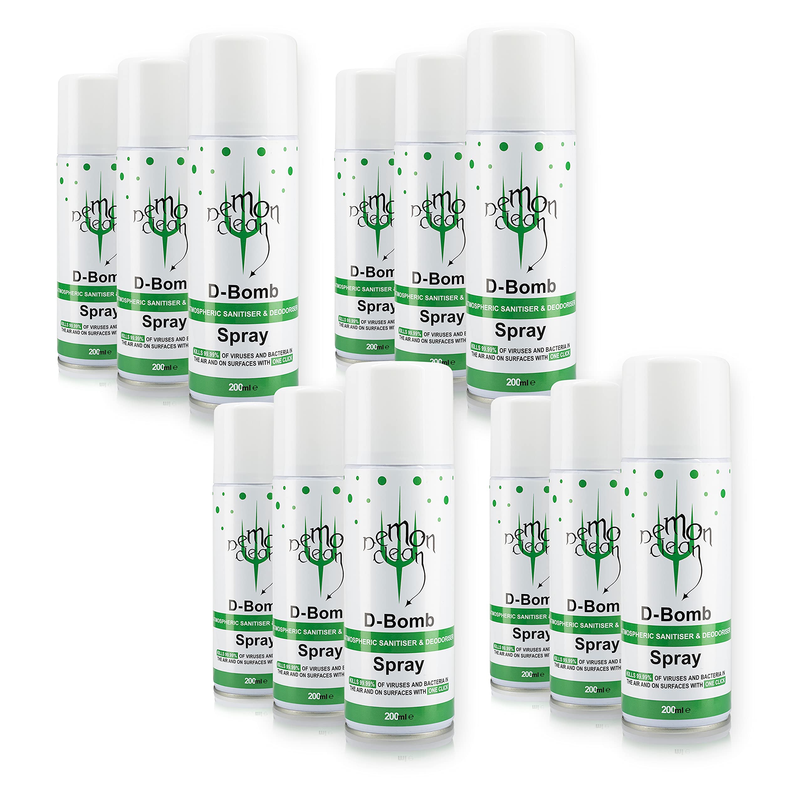 Demon Clean D Bomb One Click Anti Viral And Anti | Desertcart Jamaica