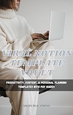 Amazon.com: Viral Notion Template Vault: Ultimate Productivity, Content ...