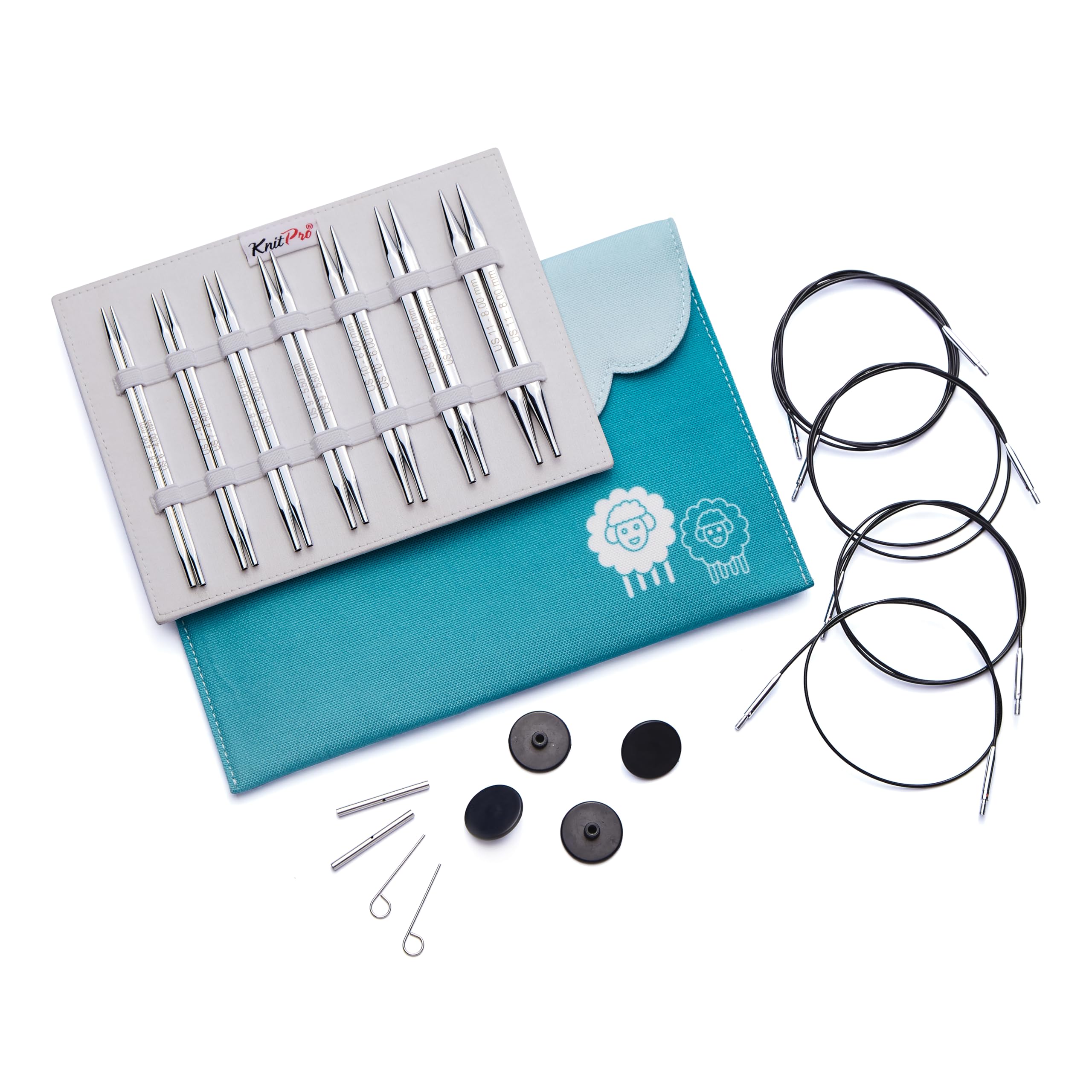 Amazon.com: KnitPro Interchangeable Circular Knitting Needle Tips ...