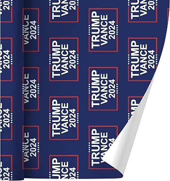 Amazon.com: GRAPHICS & MORE Trump Vance 2024 Election Gift Wrap ...