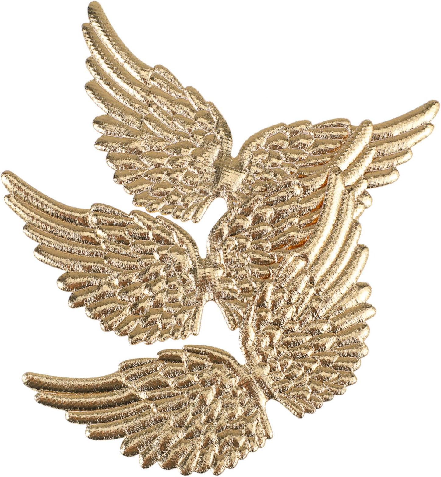 Amazon.com: Kennedy Sequins Large Angel Wings Patches Decorative Iron ...