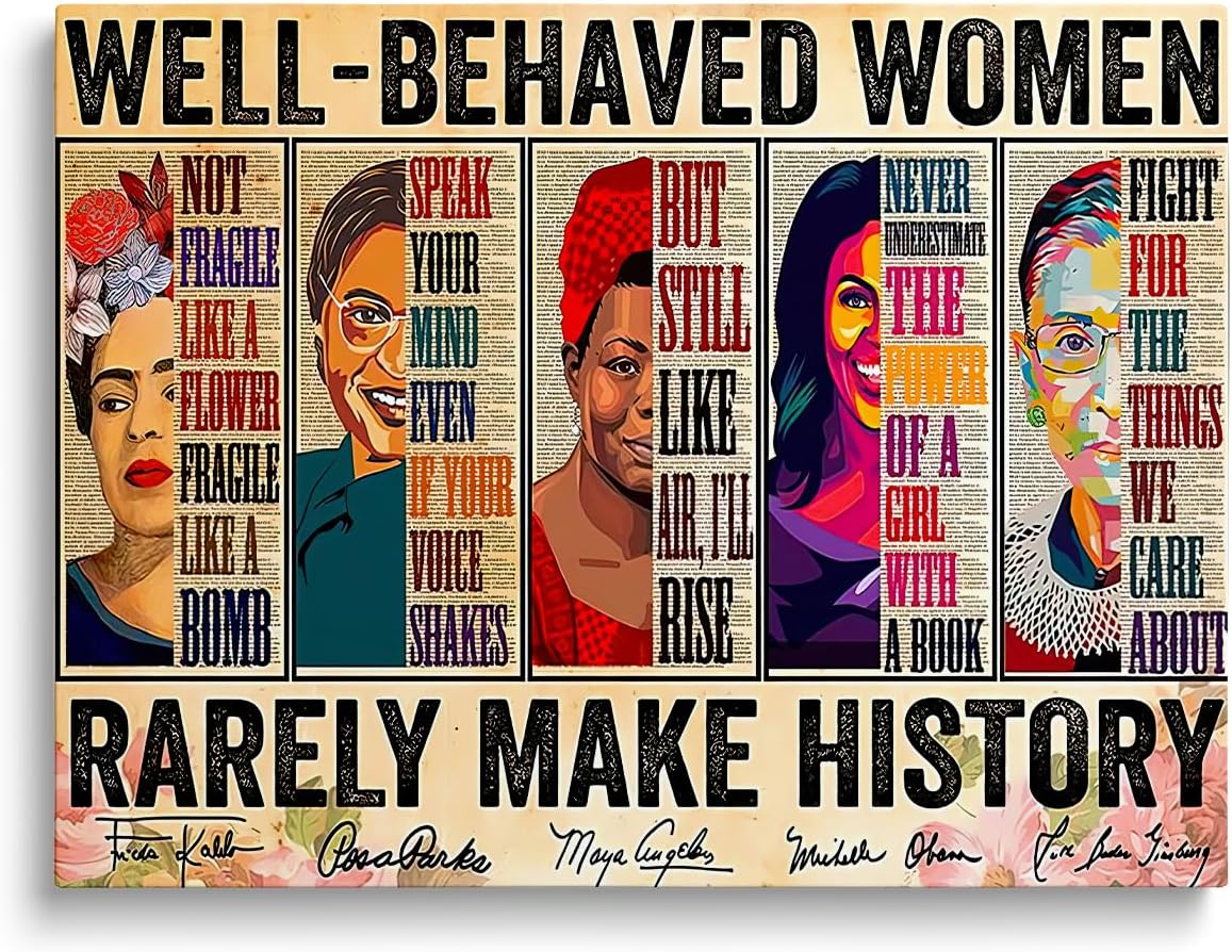 Beautiful yet Empowering Woman Wall Decorations – Home Wall Art Decor