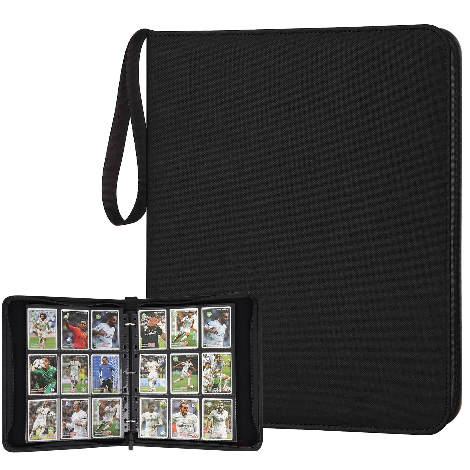 Amazon.com: GERMUN Trading Card Binder, Premium 9 Pocket Card Binder ...