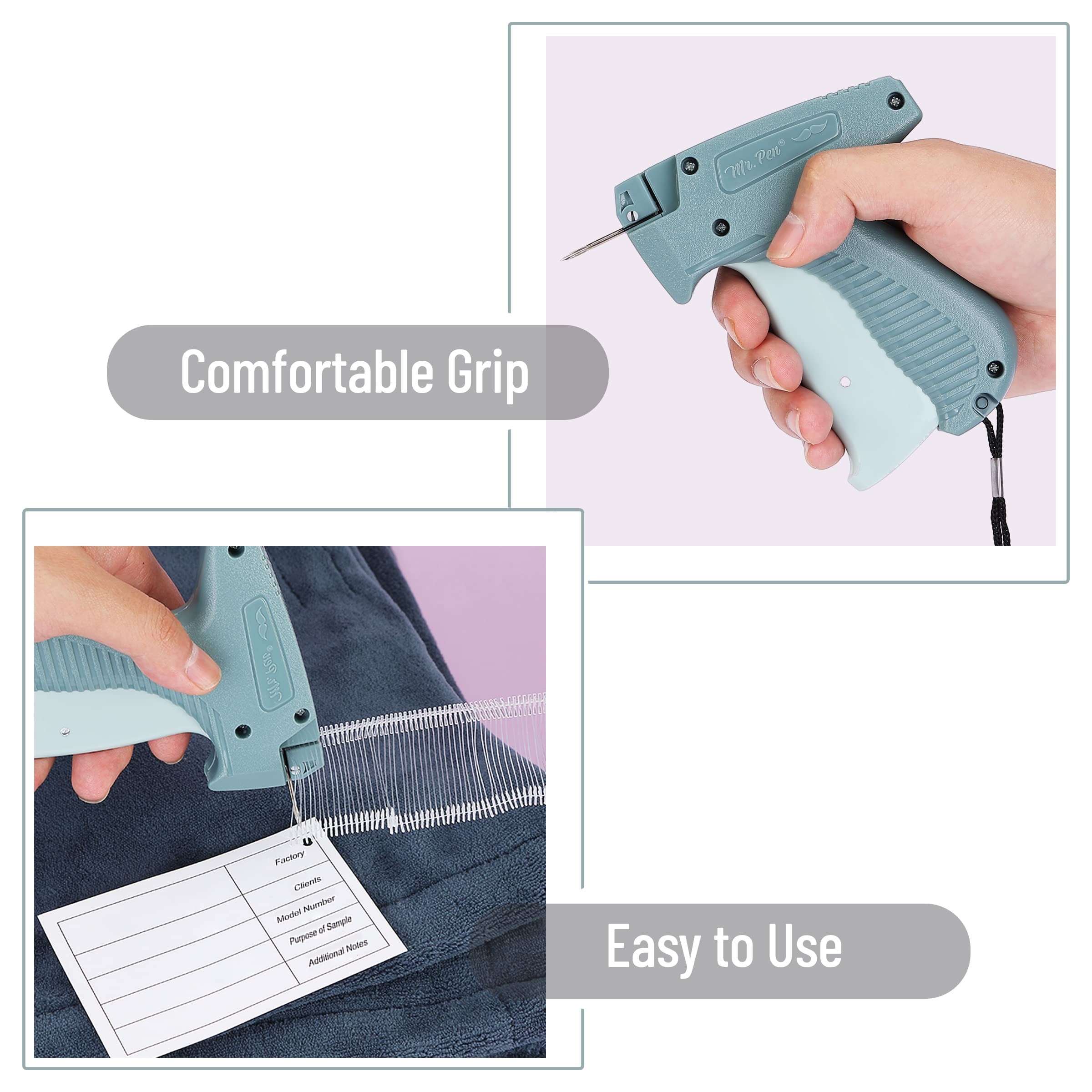 Snapklik.com : Tagging Gun, 5 Needles & 1008 Pcs Barbs Fasteners, Green ...