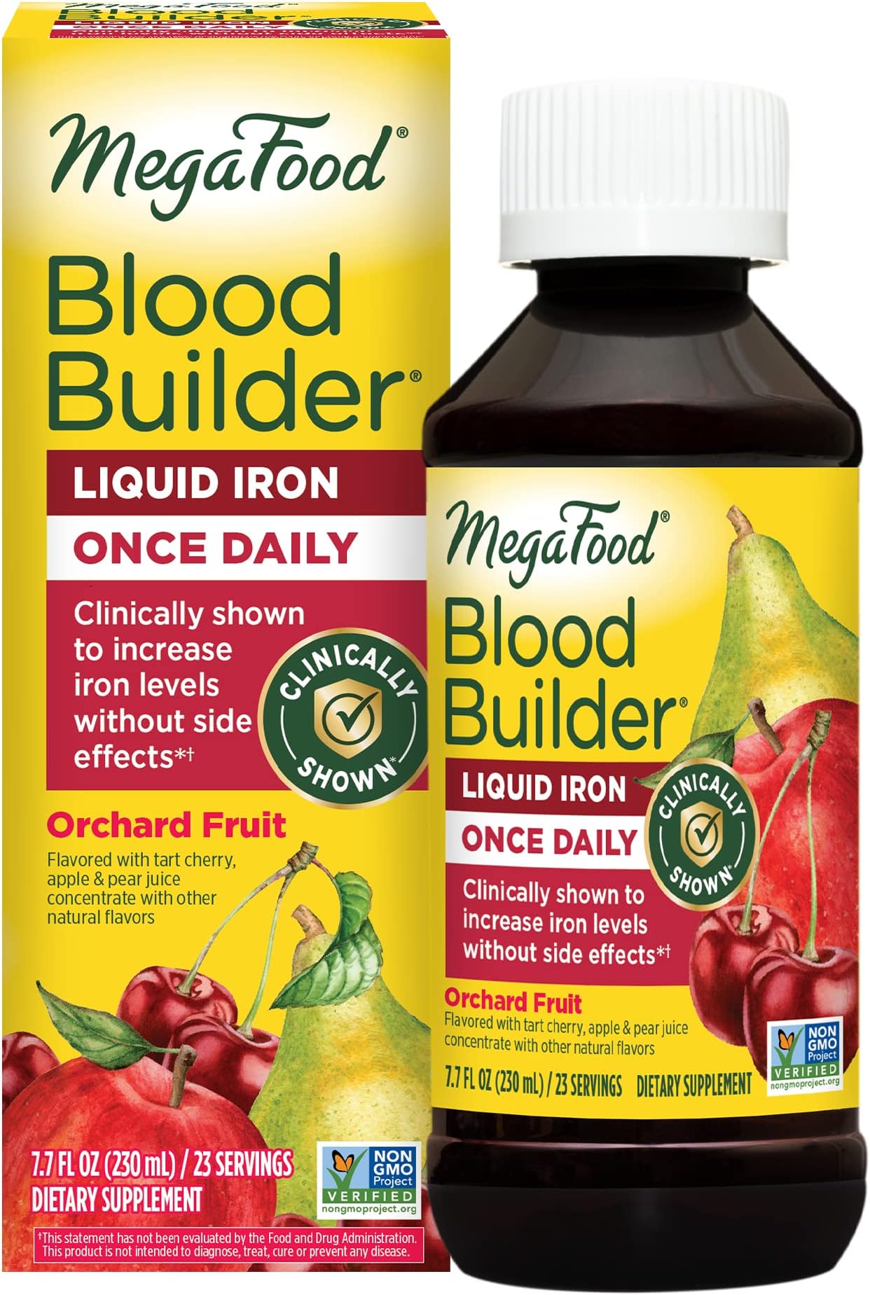 Amazon.com: MegaFood Blood Builder Liquid Iron - Iron Supplement ...
