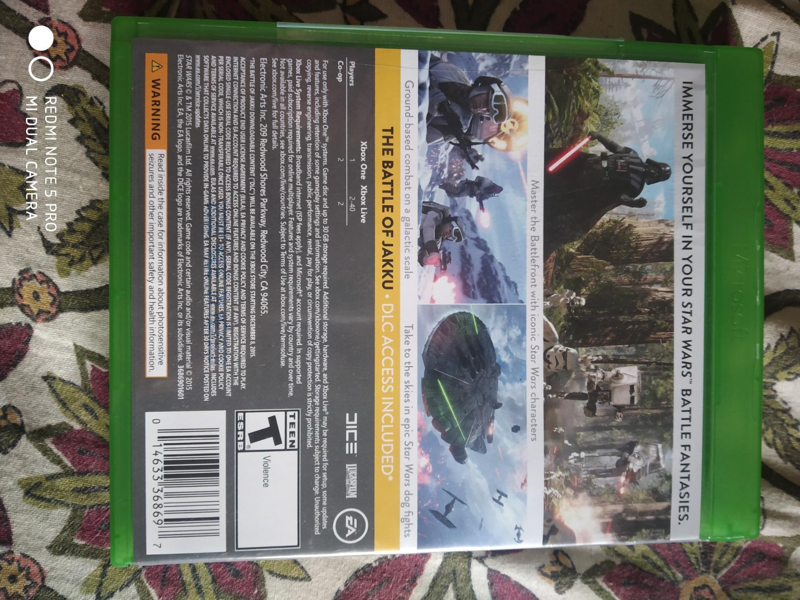 Star Wars: Battlefront (Xbox One) : Amazon.in: Video Games