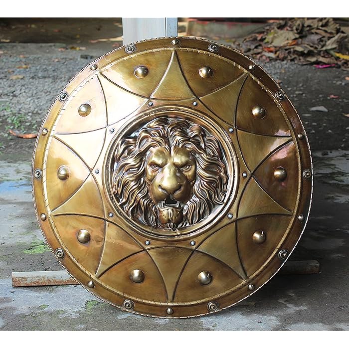 Buy Antique Troy Trojan War Shield Ancient Greek Shield Handcrafted ...