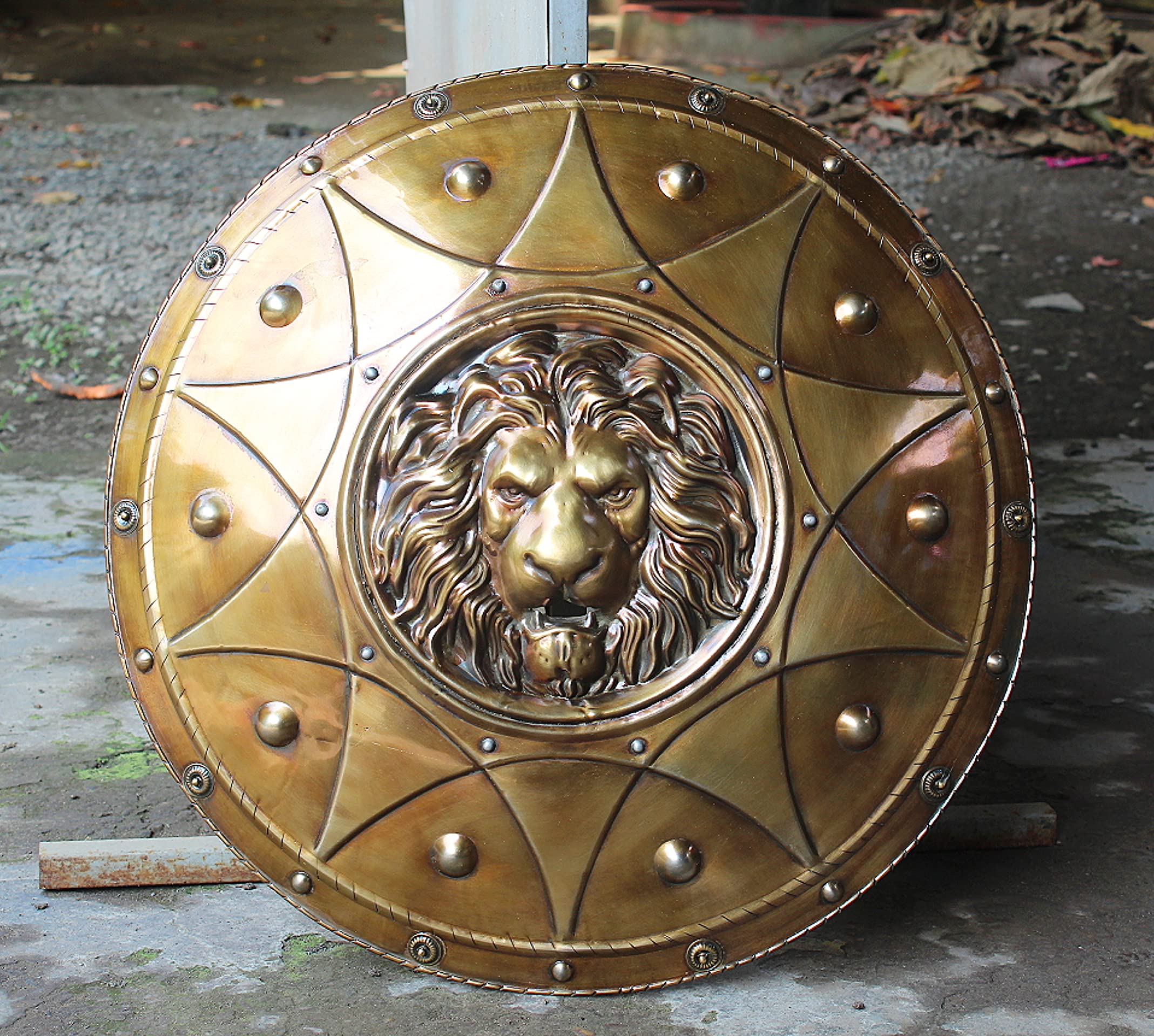 Buy Antique Troy Trojan War Shield Ancient Greek Shield Handcrafted ...