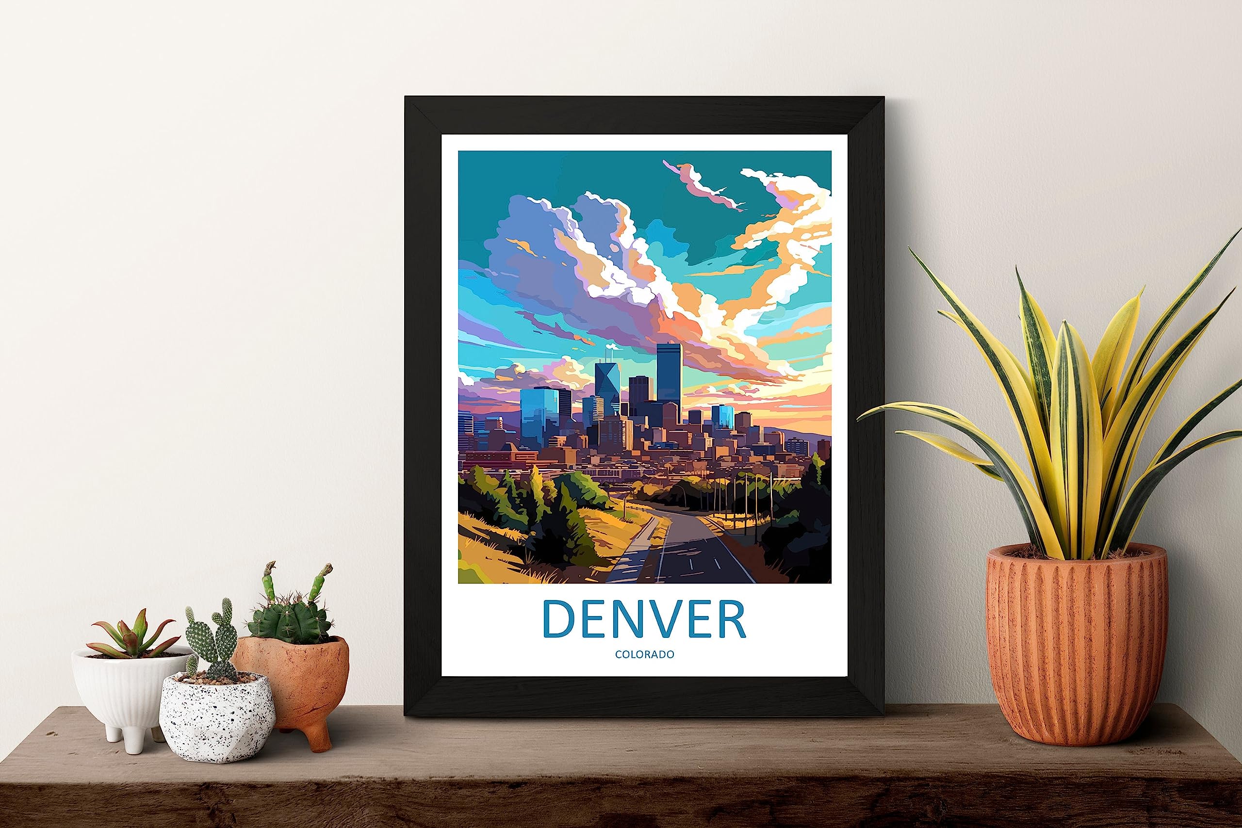 Denver Travel Art Posters 6+ Hundred Denver Line Art Royalty Free