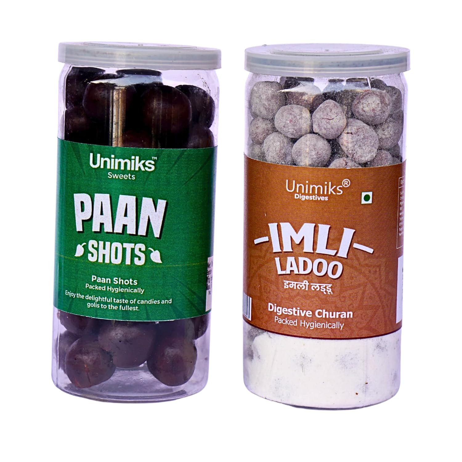 Unimiks Paan Shots, Imli Laddoo Combo Instant Mouth Freshener| Mukhwas ...