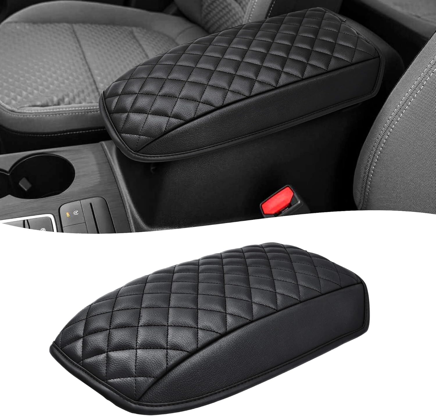 Amazon.com: KBH Car Center Console Armrest Cover for 2020-2024 Ford ...