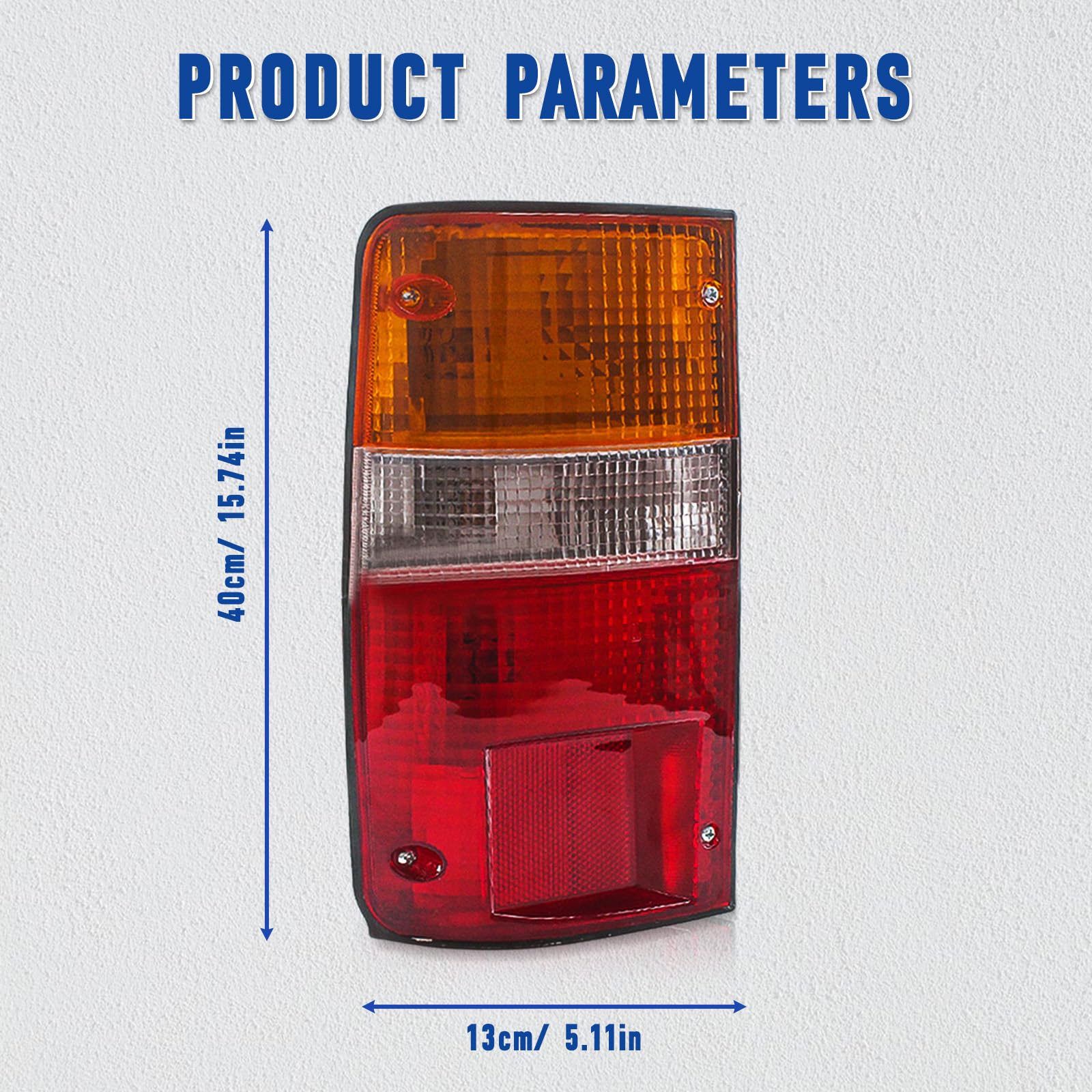 Snapklik.com : TOTMOX Tail Lights Turn Signal Rear Tail Light Assembly ...