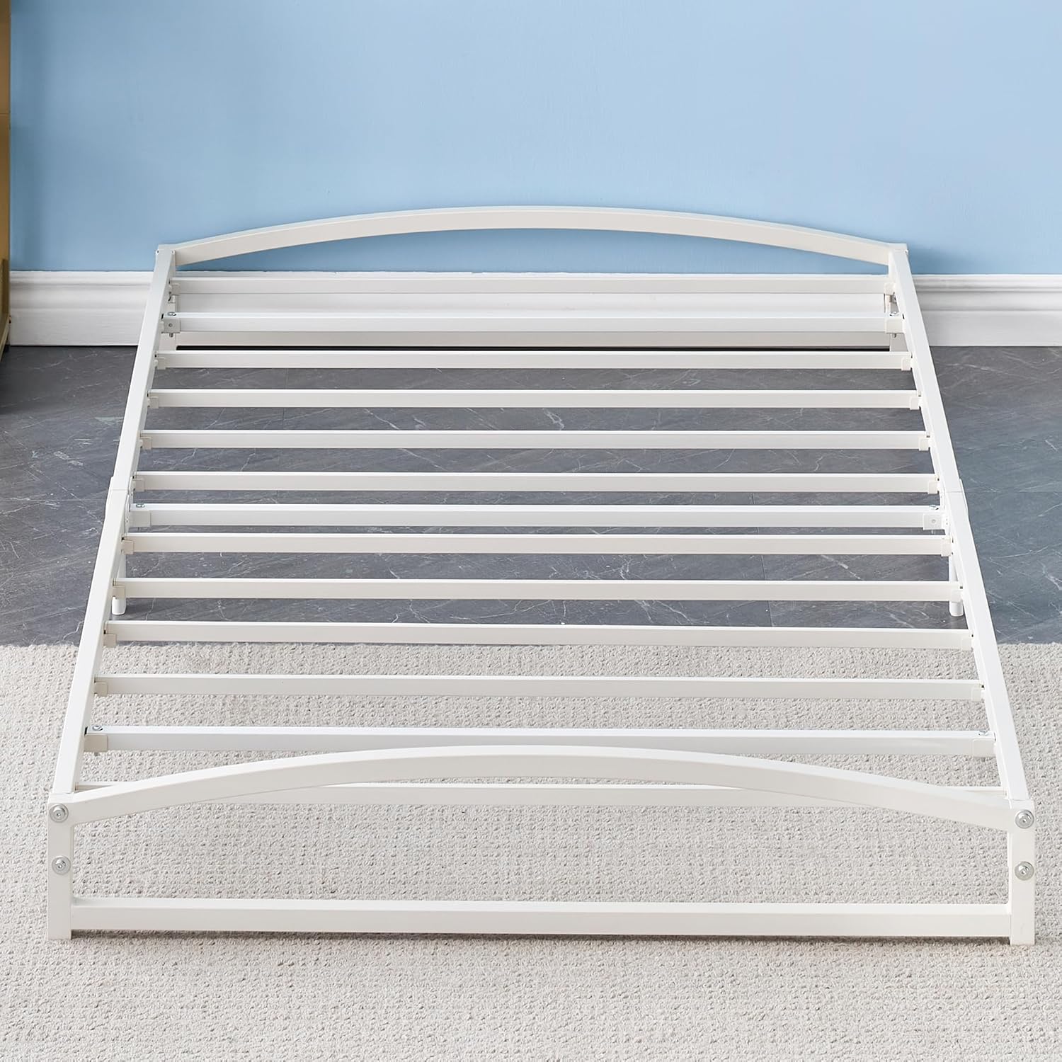 Amazon.com: IDEALHOUSE Low Profile Twin Bed Frame, 6 Inch Heavy Duty ...