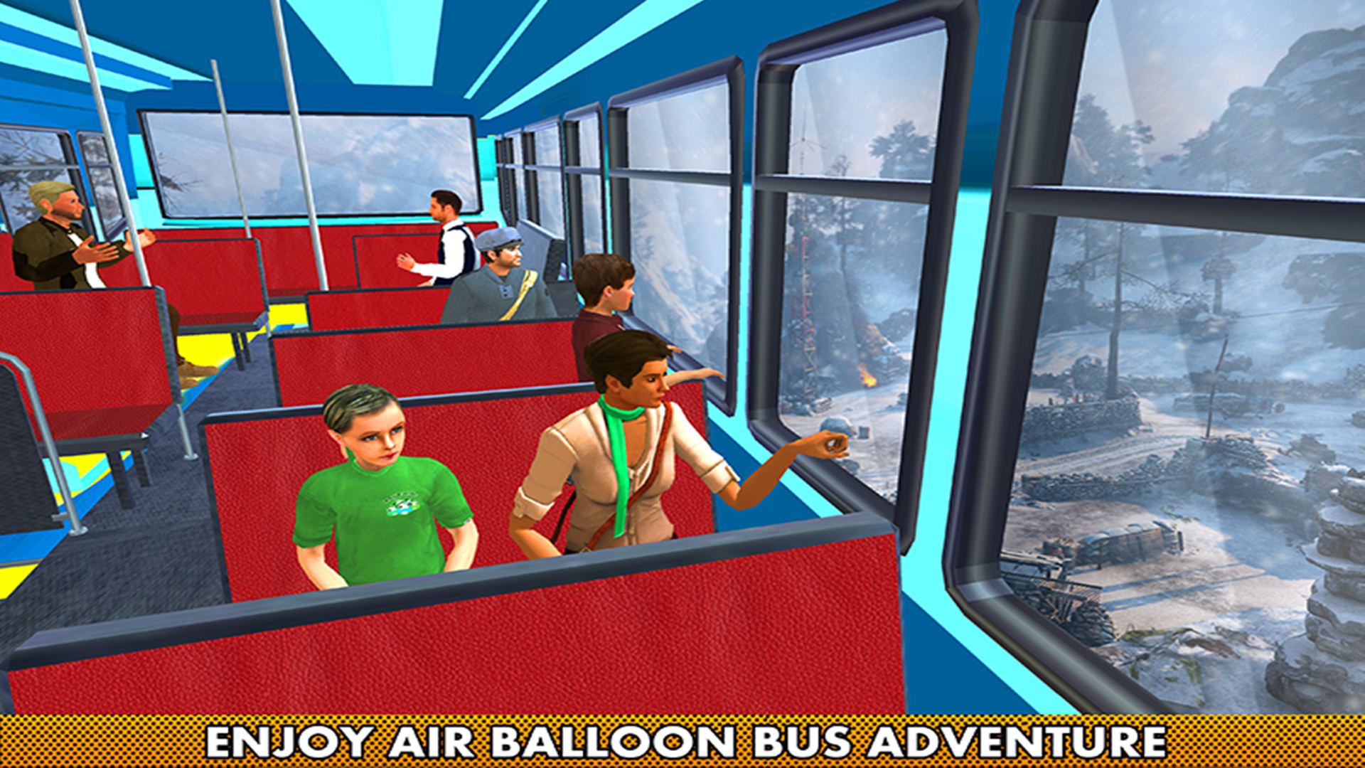 Flying Air Balloon Bus Adventure - App on Amazon Appstore