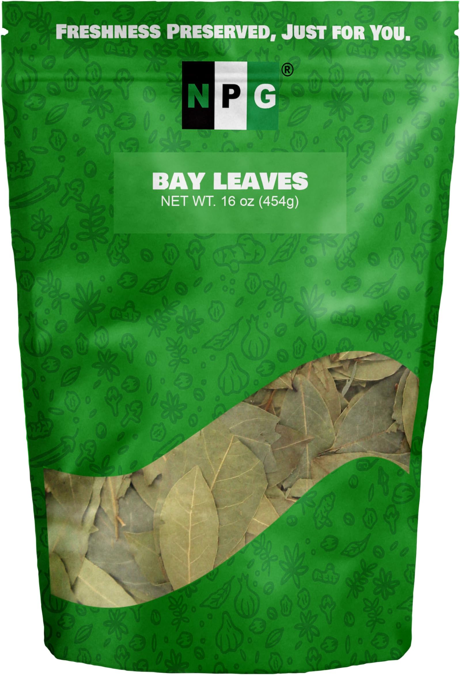 Amazon.com : Organic Bay Leaves - 4 Ounces - 100% Certified Organic ...