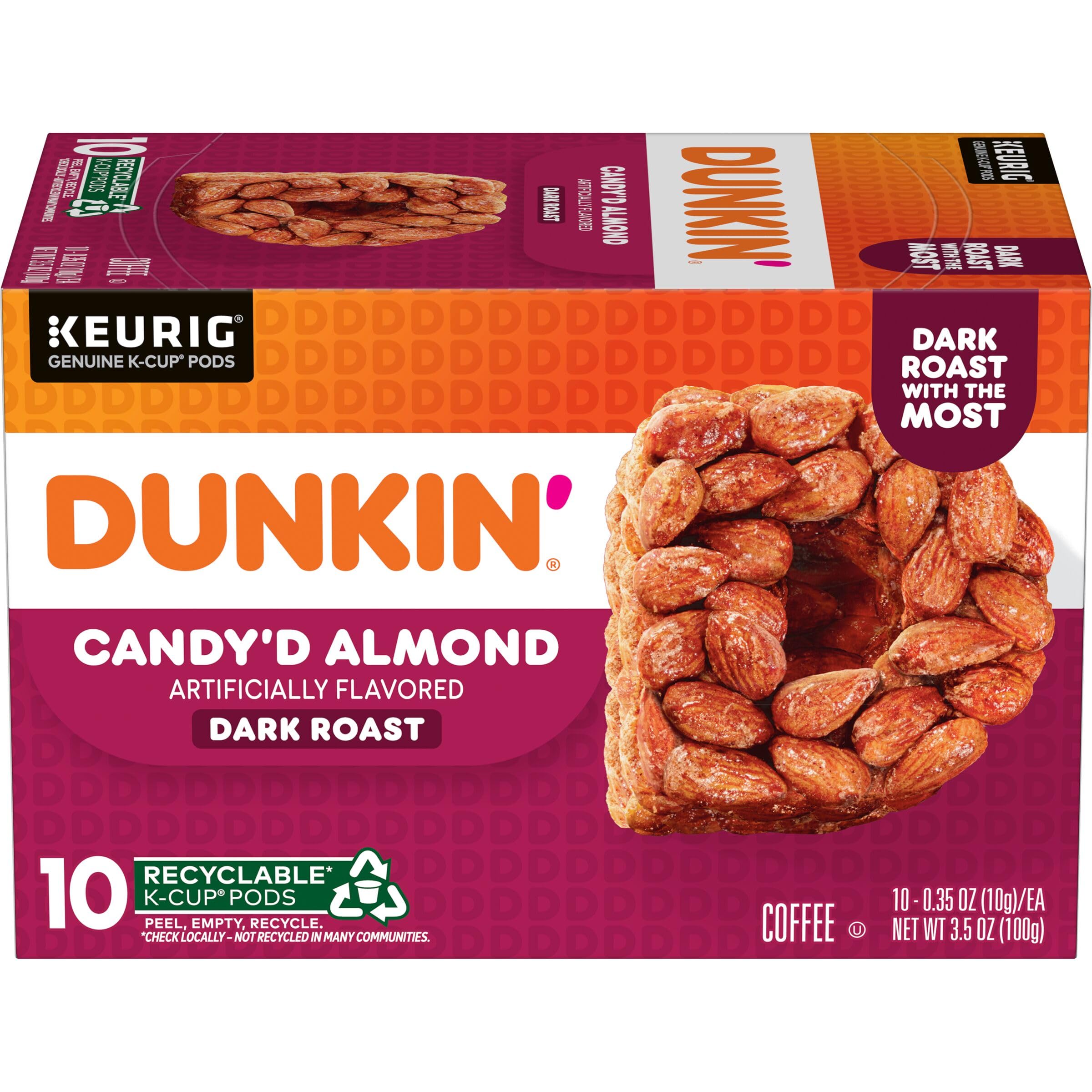 Snapklik.com : Dunkin Candyd Almond Dark Roast Flavored Coffee