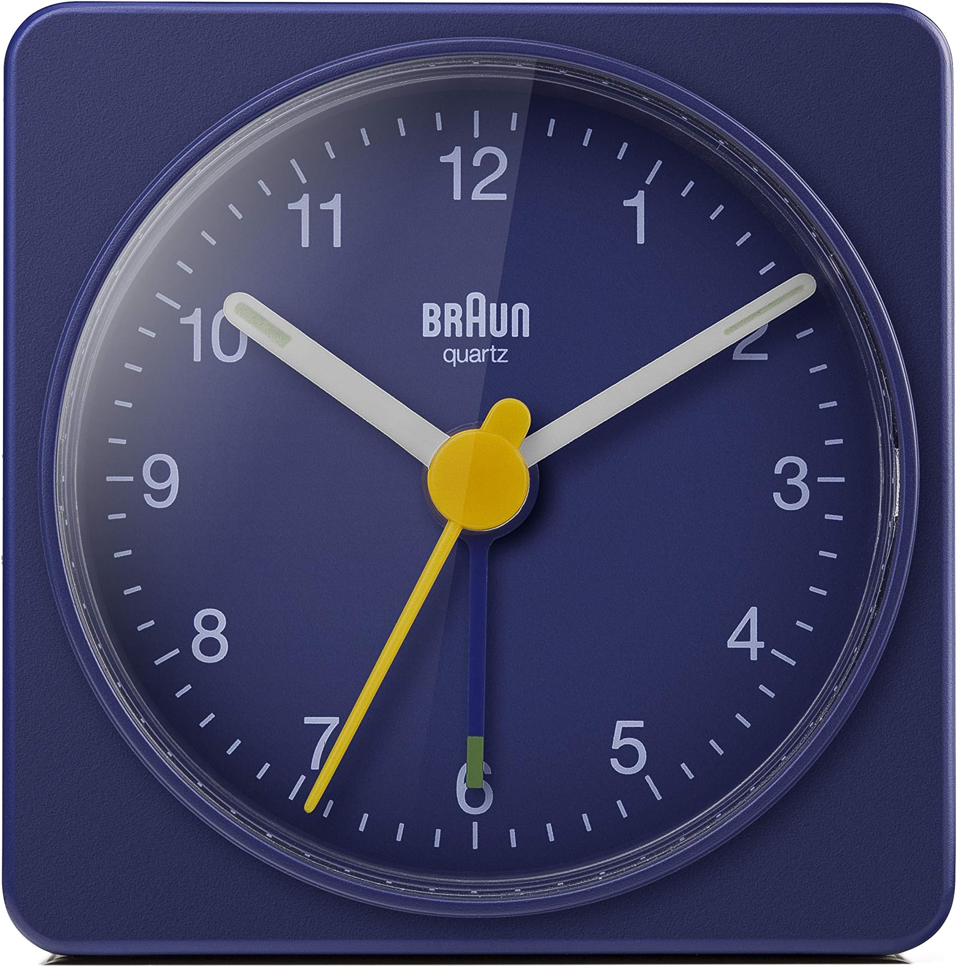 Braun Classic Travel Analogue Alarm Clock, Compact Size, Quiet Quartz ...