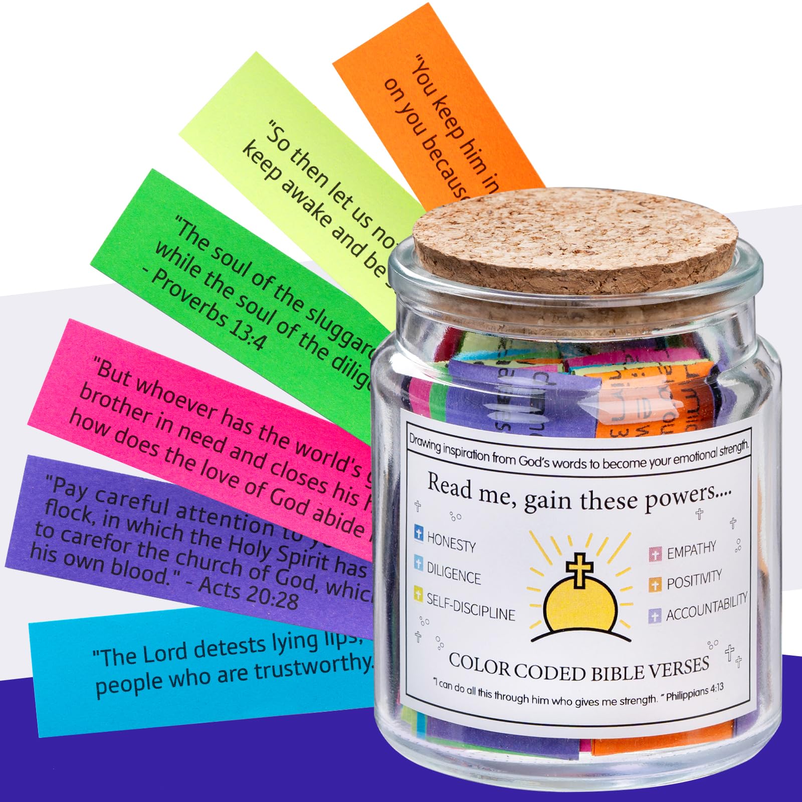 Snapklik.com : Bible Verses In A Jar, Bible Gifts For Women, Bible ...