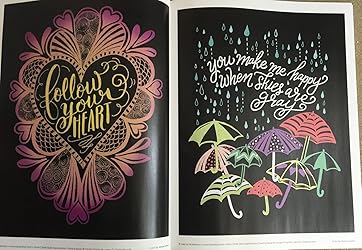 Amazon.com: Chalk-Style Expressions Coloring Book: Color With All Types ...