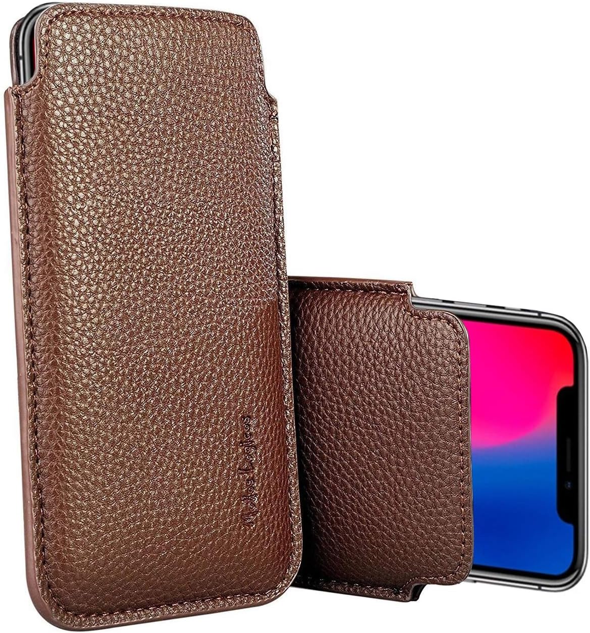 MODOS LOGICOS Apple iPhone XR/iPhone 11 Sleeve, Synthetic Leather ...