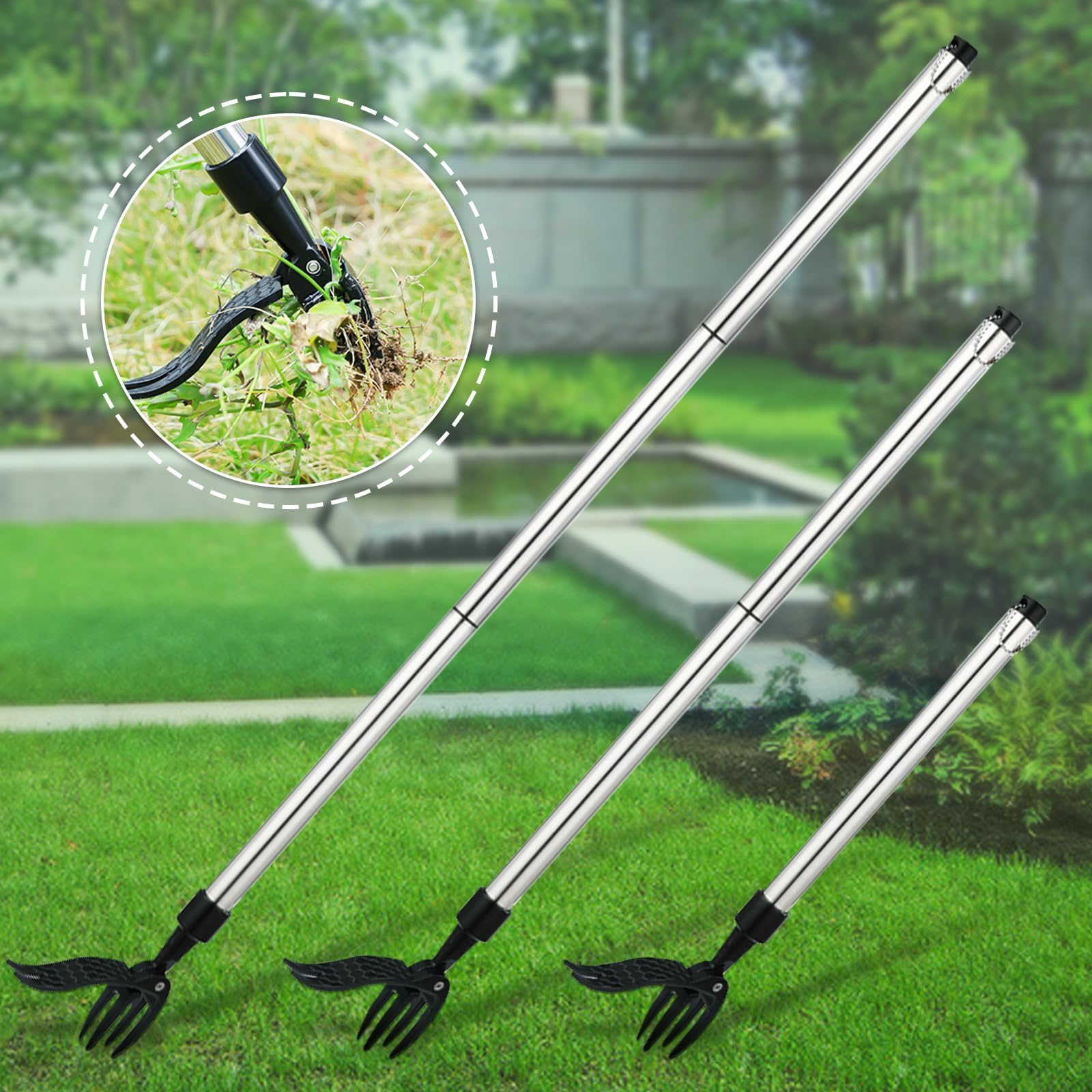 Amazon.com : Yard Butler Rocket Weeder - Standing Weed Puller Tool ...