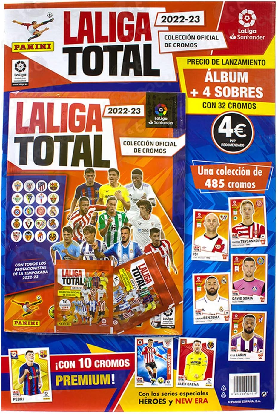 LaLiga Total Release Pack 2022-23 Official Cards Collection La Liga ...