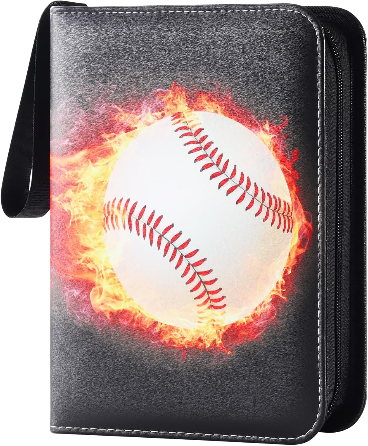 Amazon.com: Zettokete Baseball Card Binder 4 Pocket - Holds 400 Cards ...