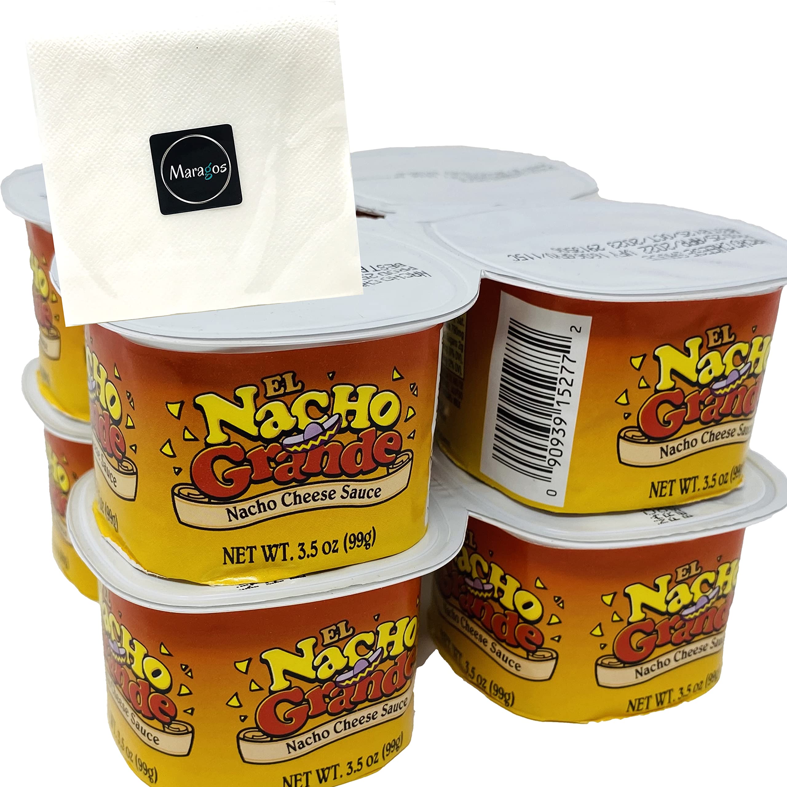 Maragos El Nacho Grande Cheese sauce 99g, Pack of 8 nacho cheese sauce ...