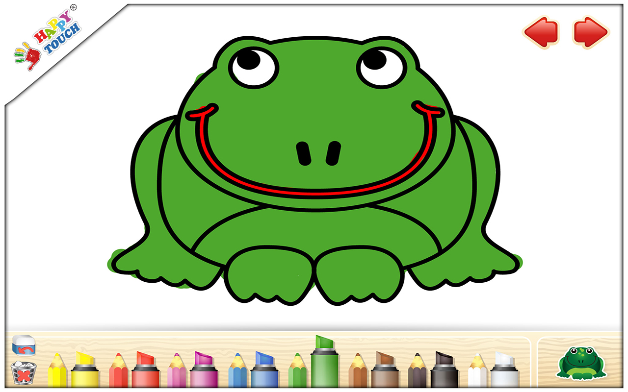 Animal Coloring Book for Kids (by Happy Touch Apps for Kids):Amazon.com ...