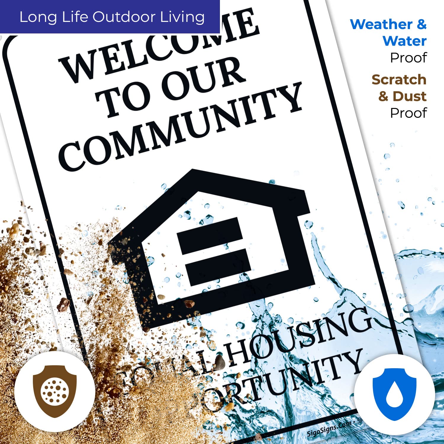Equal Housing Opportunity Sign