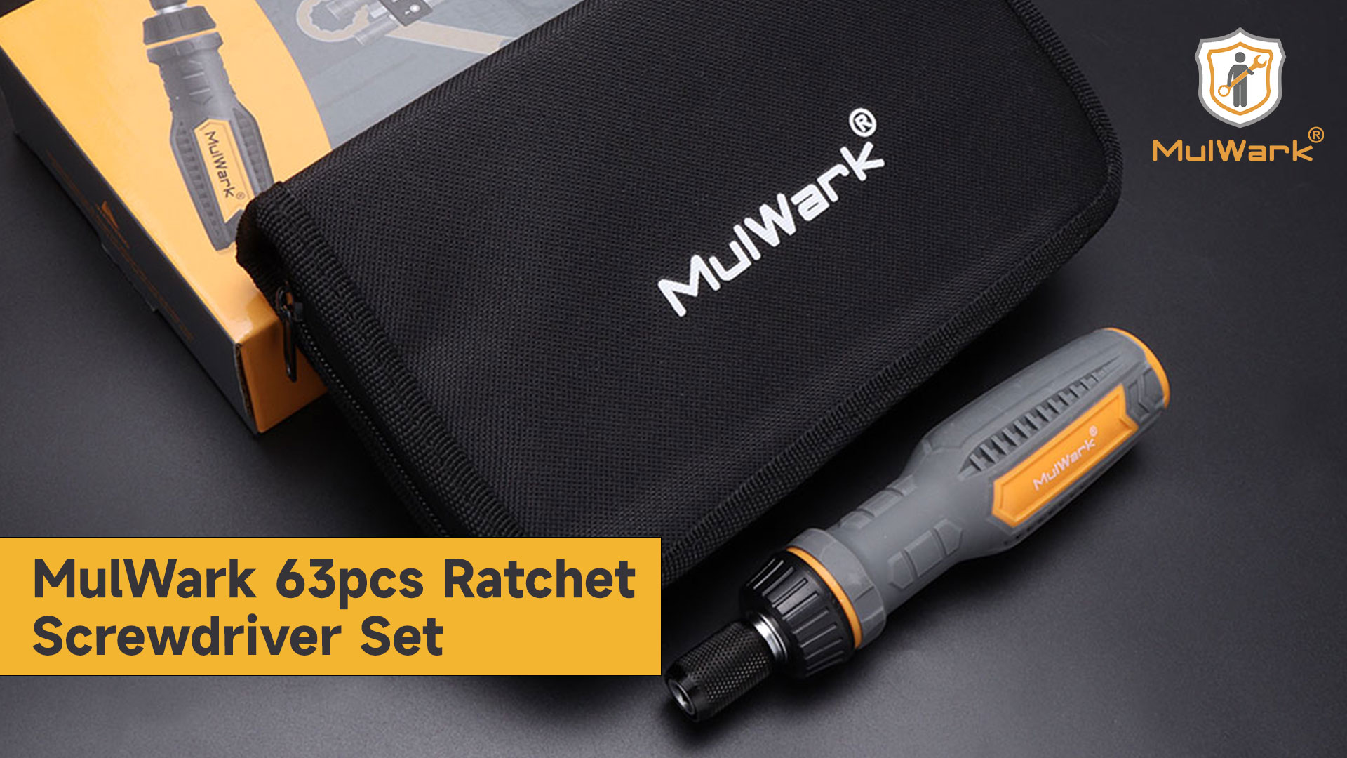 Watch MulWark 63PC Magnetic Ratcheting Screwdriver on Amazon Live