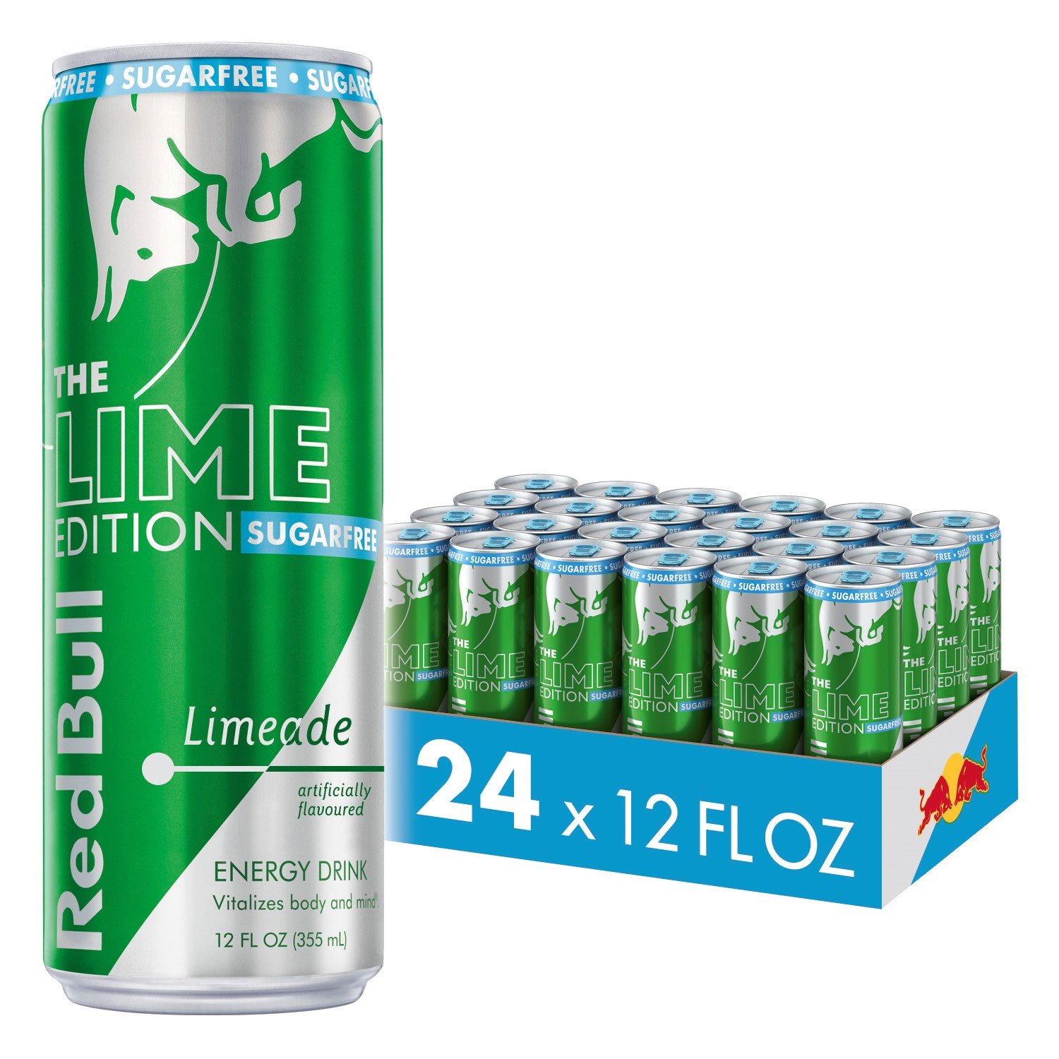 Buy Red Bull Energy Drink, Sugar Free Limeade, Sugarfree Lime Edition ...