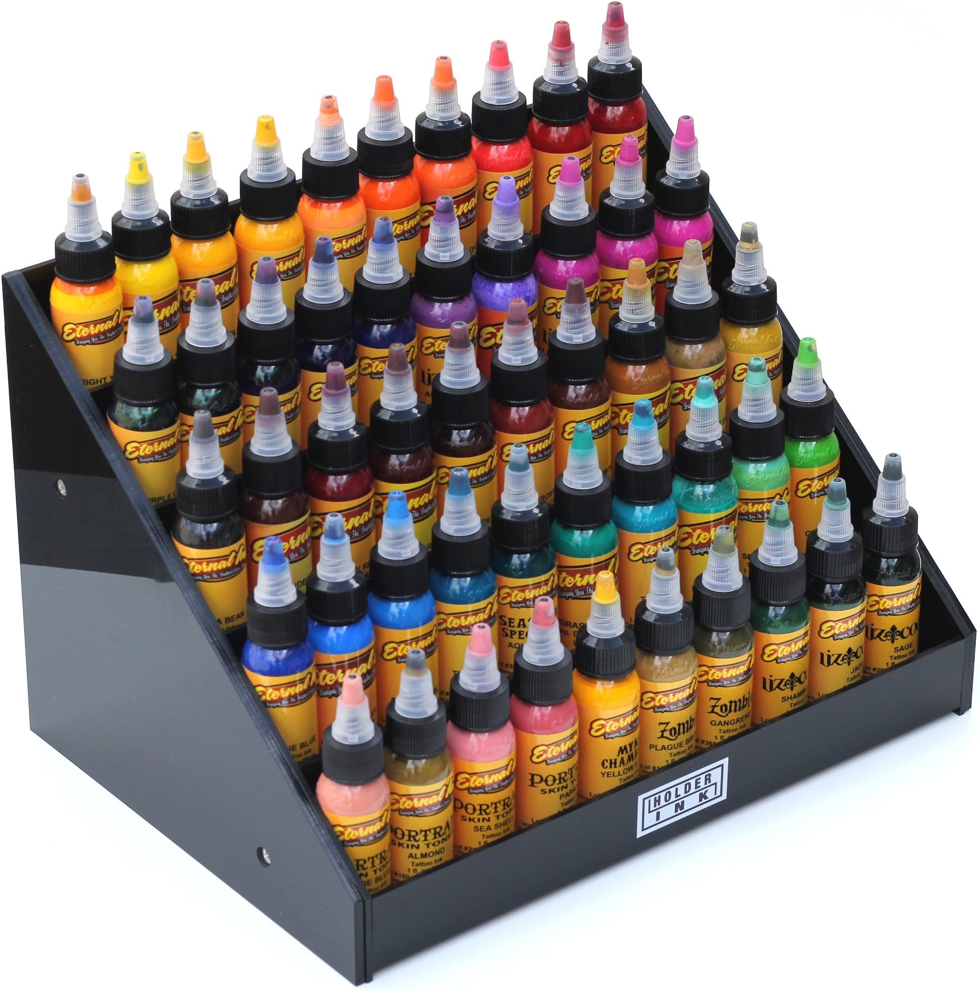 Amazon.com: Ghankopd 78 Holes Tattoo Holder for Pigment Ink,Wall ...