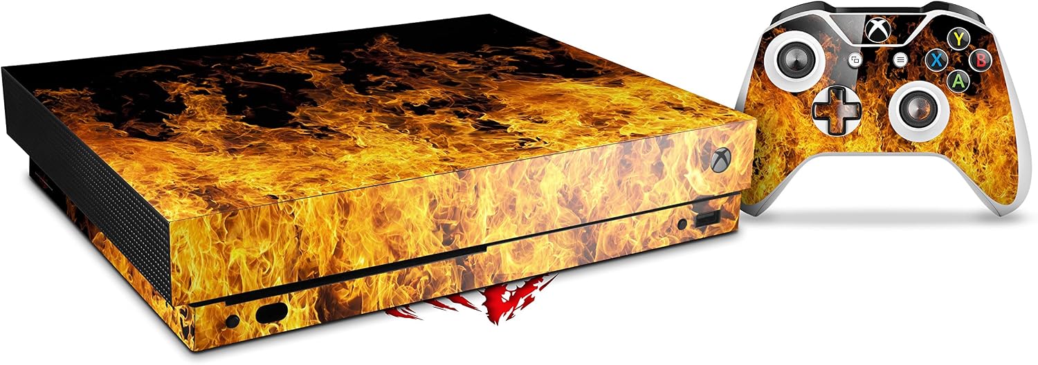 Amazon.com: WraptorSkinz Decal Vinyl Skin Wrap Compatible with Xbox One ...