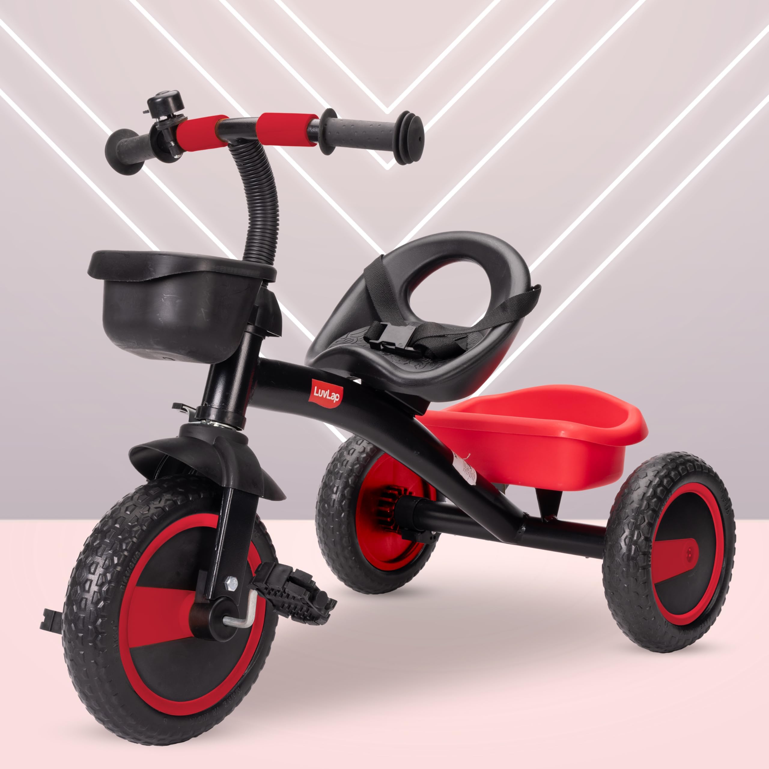 LuvLap Joy Baby Cycle/Tricycle for Kids, 1.5 to 5 Yrs, Upto 25Kg ...