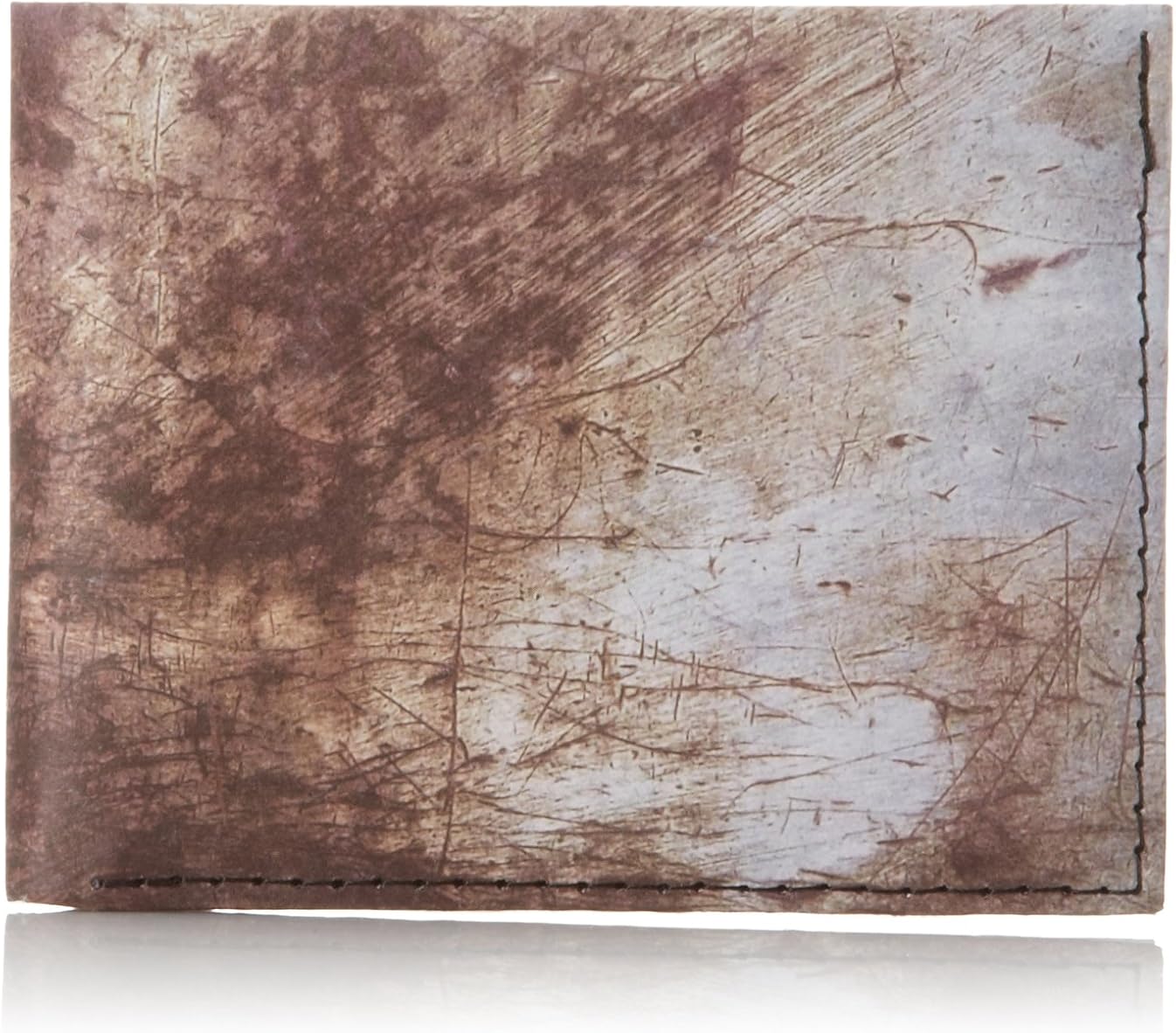 Dynomighty Men's Scratched Metal Billfold Wallet, Gray, One Size at ...