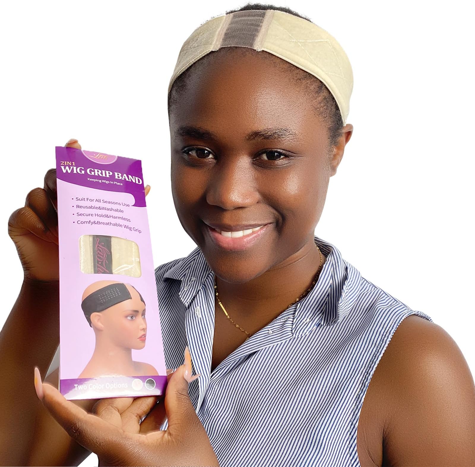 Amazon.com: Xiushumyi Lace Wig Cap for Women Adjustable Wig Grip Cap ...