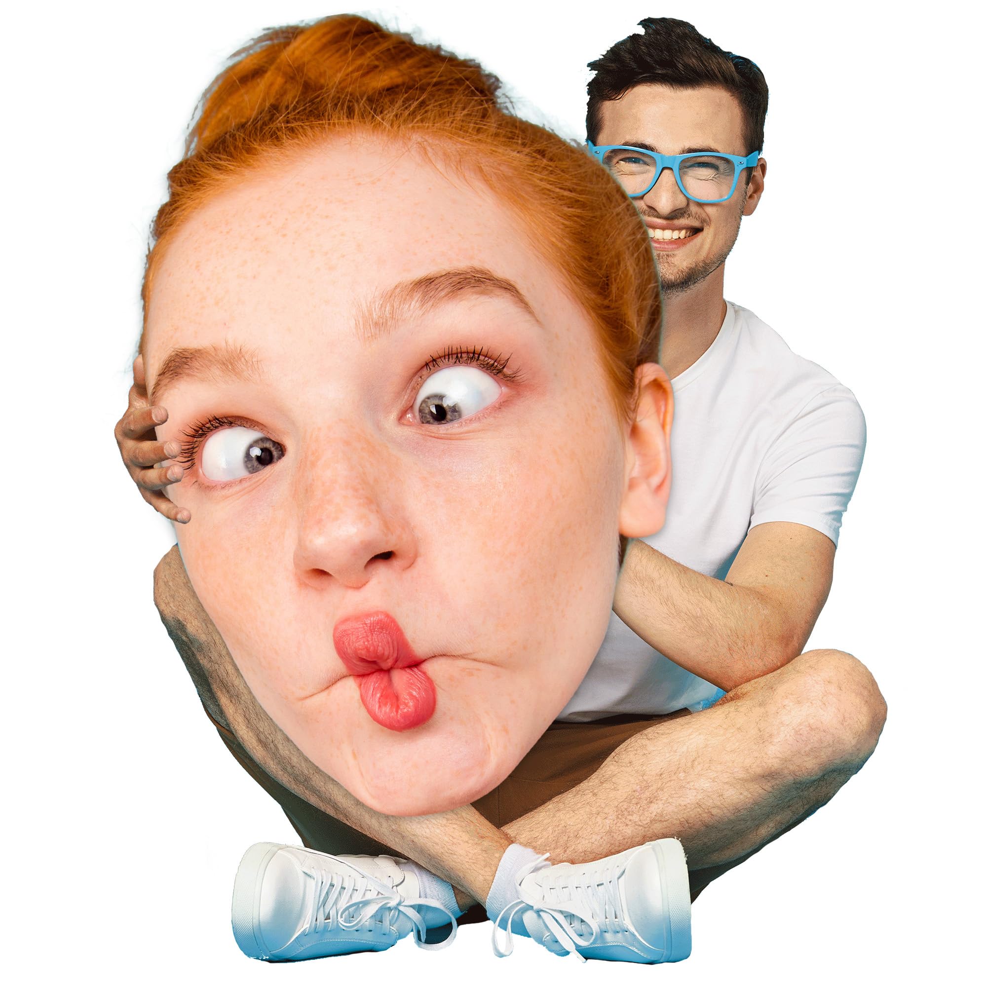 Amazon.com: Build A Head (3-Foot) Gigantic Big Heads Custom Vinyl ...