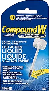 Compound W Extra Strength Fast Acting Liquid 10 ml: Buy Online at Best ...